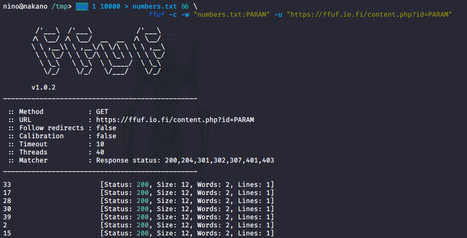 Web Fuzzing Menggunakan Ffuf - LinuxSec