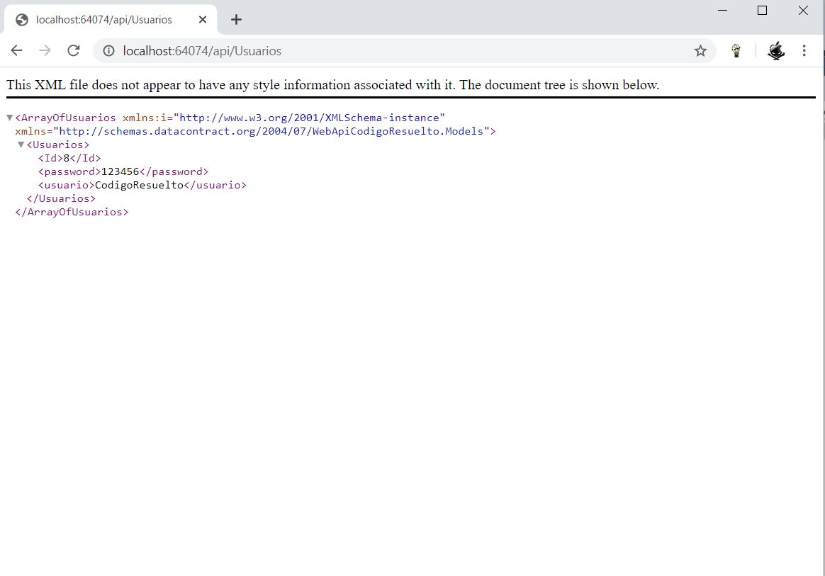 CREACIÓN DE UN API WEB [API REST] BÁSICO EN C#