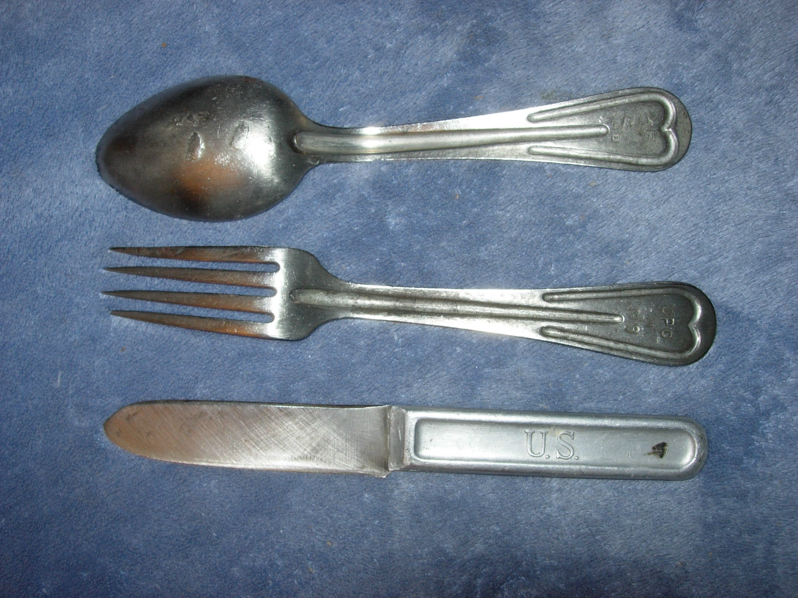 Antique Military Mess Kit