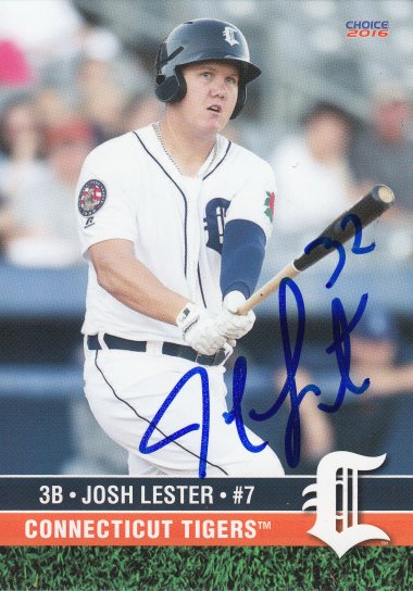 Daily Autograph: Josh Lester