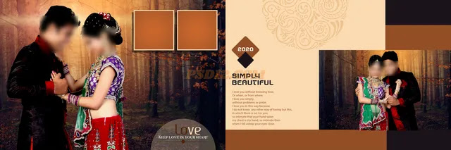 New 2020 12x36 Wedding Album DM Vol 12