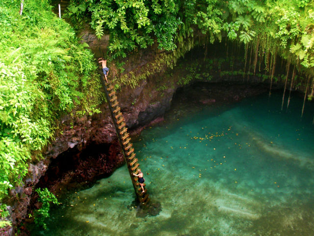TheNextPicture: Tosua Pool, Samoa - More than a pool