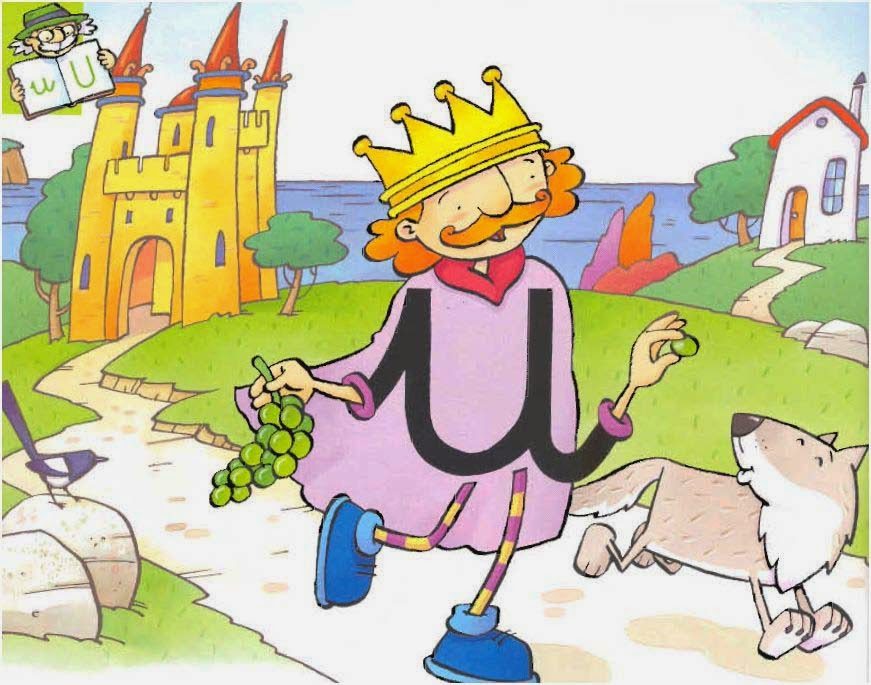 Los peques del Sanra: El país de Letrilandia y el Rey U (3 años)