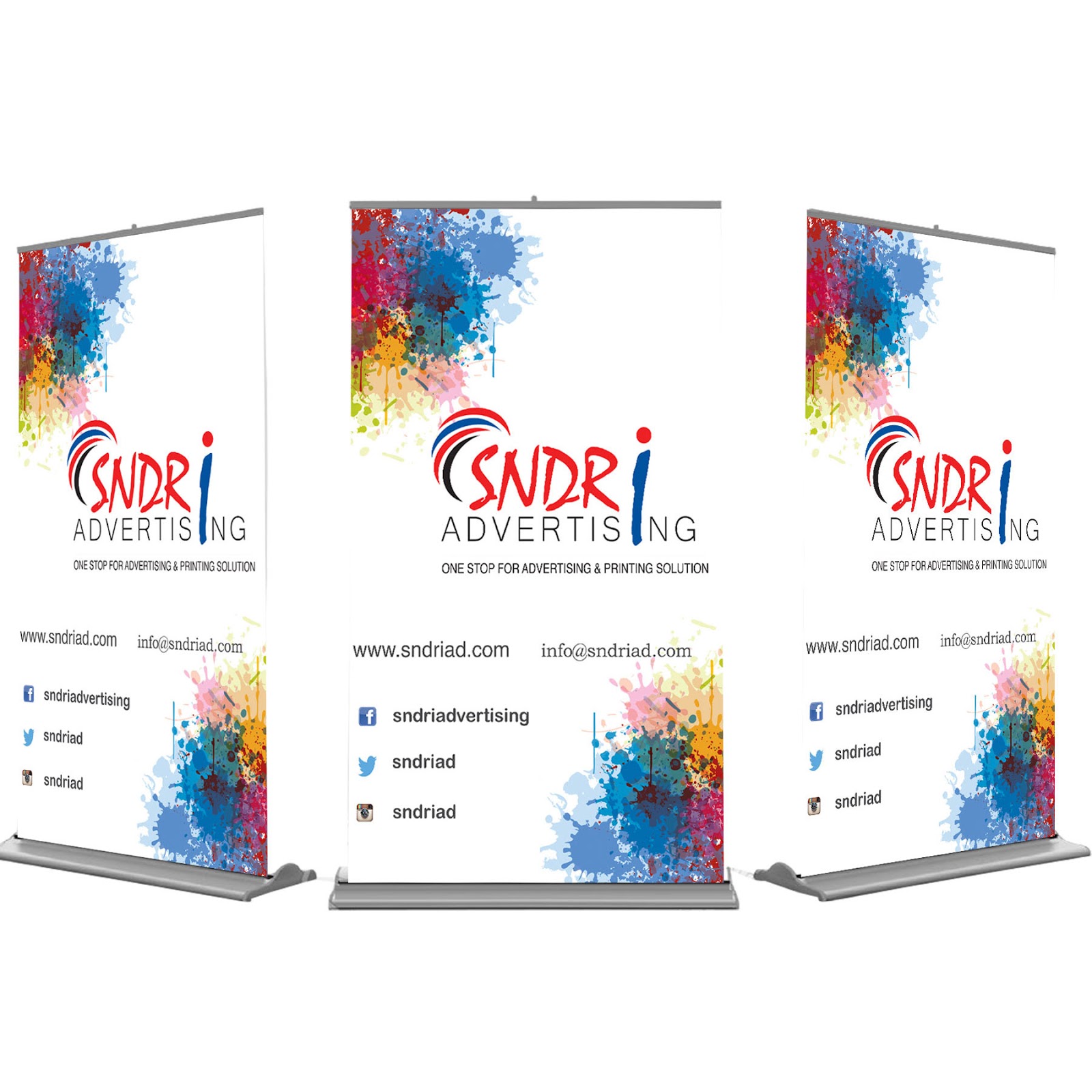 Sndri Advertising Agency سندرى وكالة إعلانات : Roll up Sticker Design ...