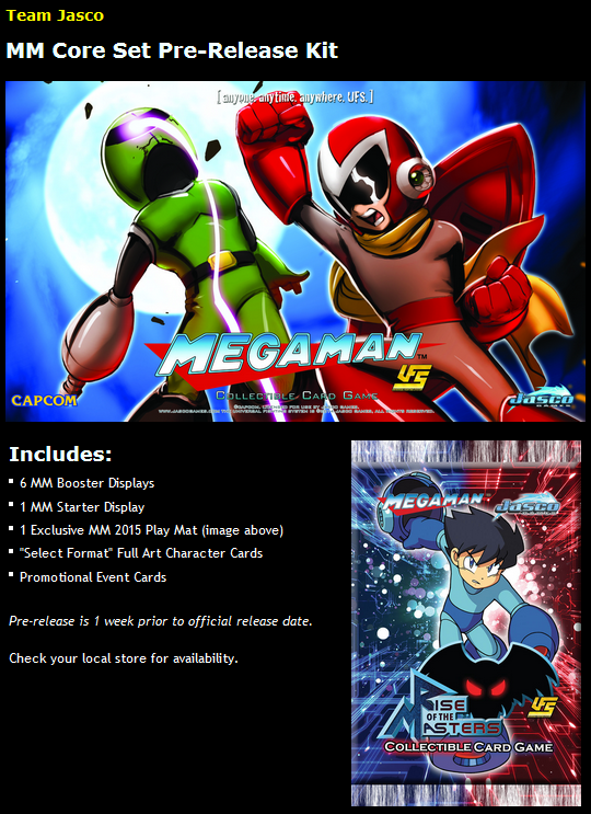 Rockman Corner: New Mega Man UFS Expansion Revealed: "Rise of the Masters"