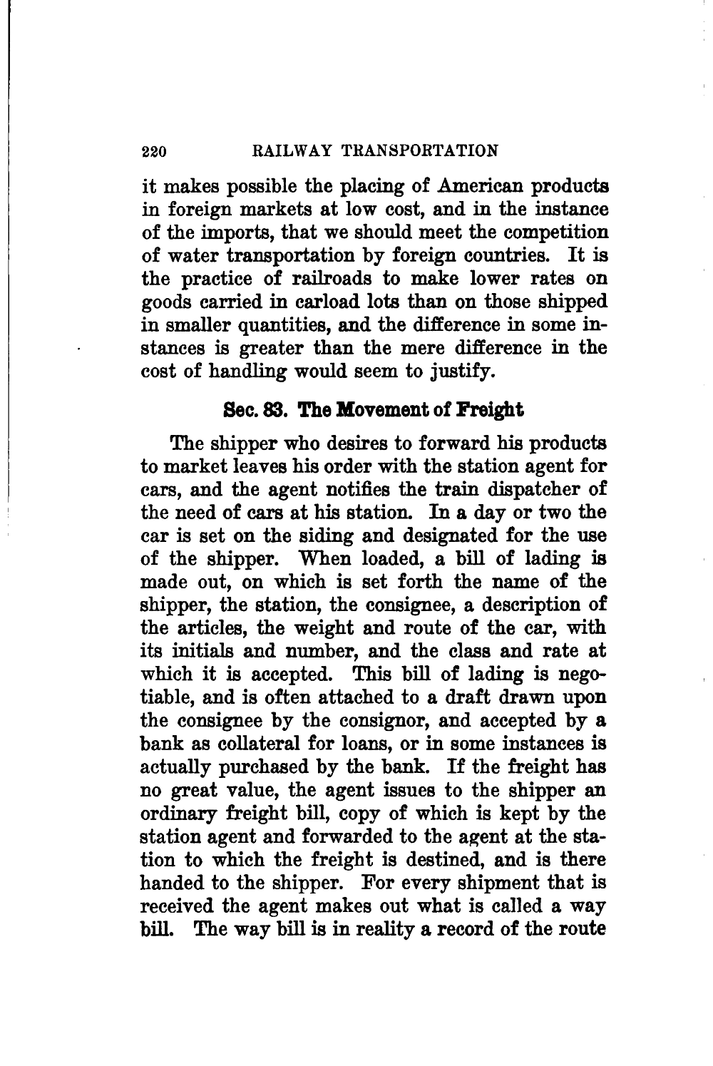 Rolly Martin Country: CNR 1923 - What is a Manifest Freight Train?