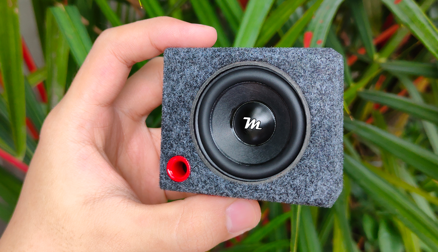 DIY Mini Subwoofer: 2020