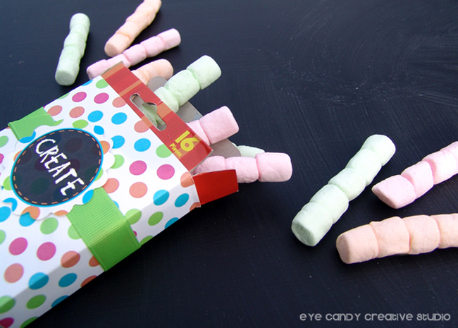 Eye Candy Creative Studio: DIY :: How To Make Marshmallow Chalk
