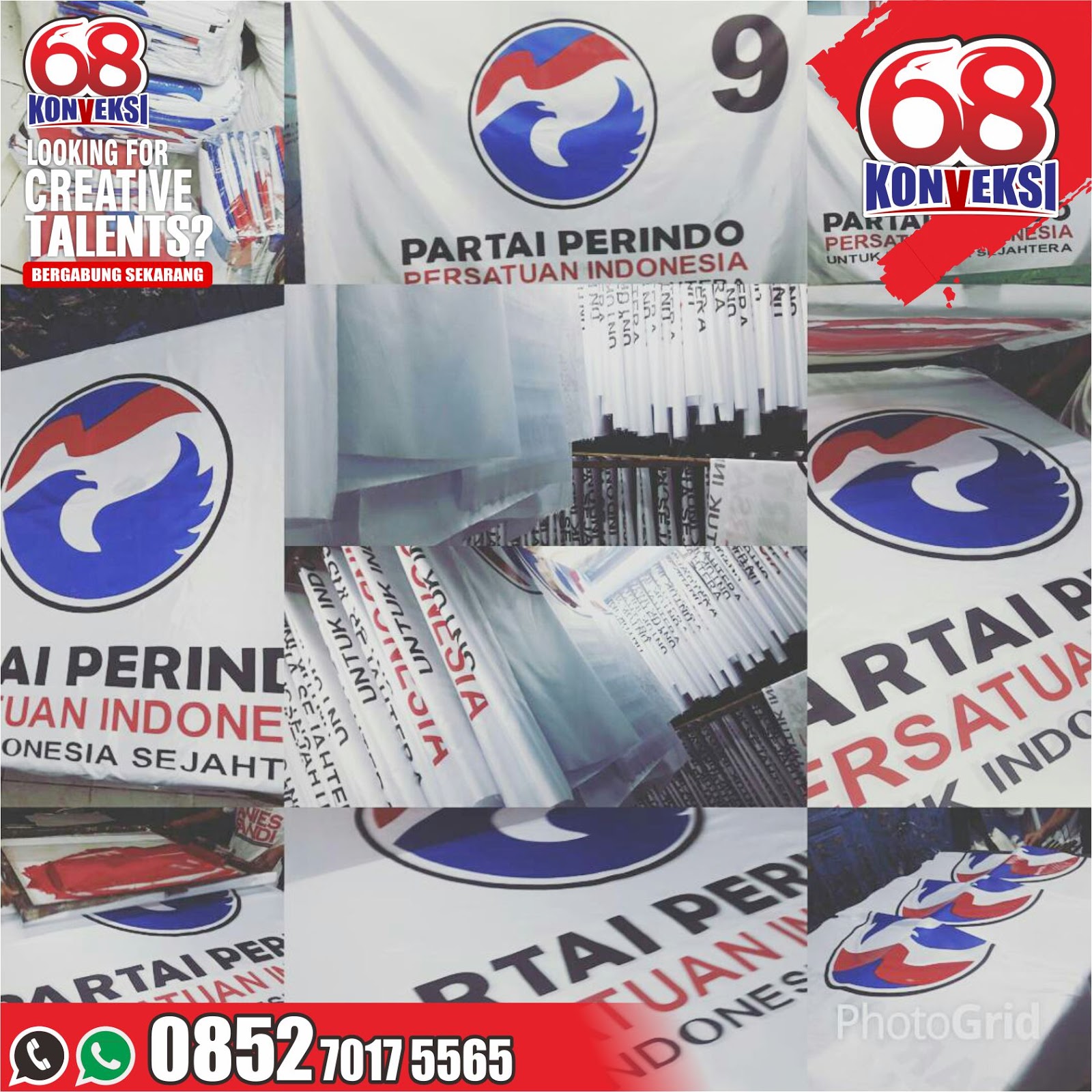 kemeja partai: BENDERA PERINDO