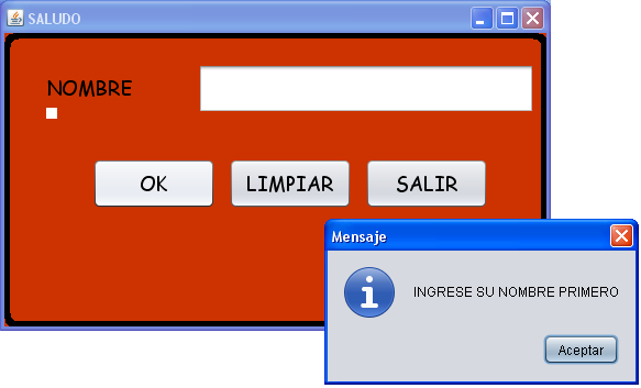 FULL CODIGOS JAVA: VENTANA DE BIENVENIDA CON JFRAME