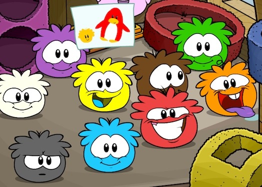 puffles y onedirection
