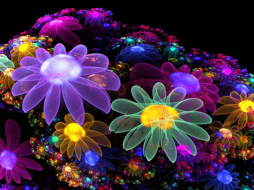 ArtHouse: 35 Beautiful Examples of Fractal Flowers - Noupe Design Blog