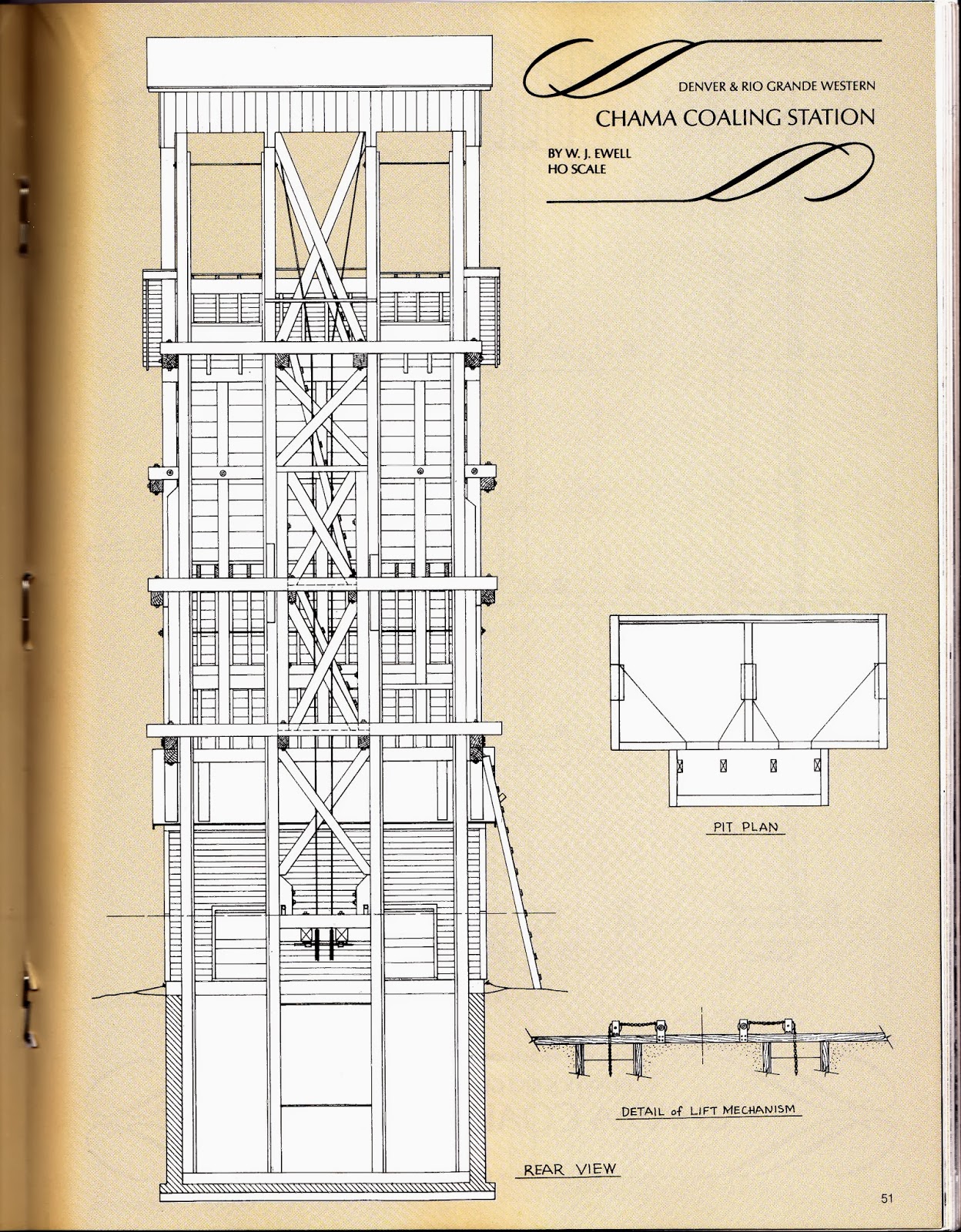 Thouhts on a model steam engine service layout