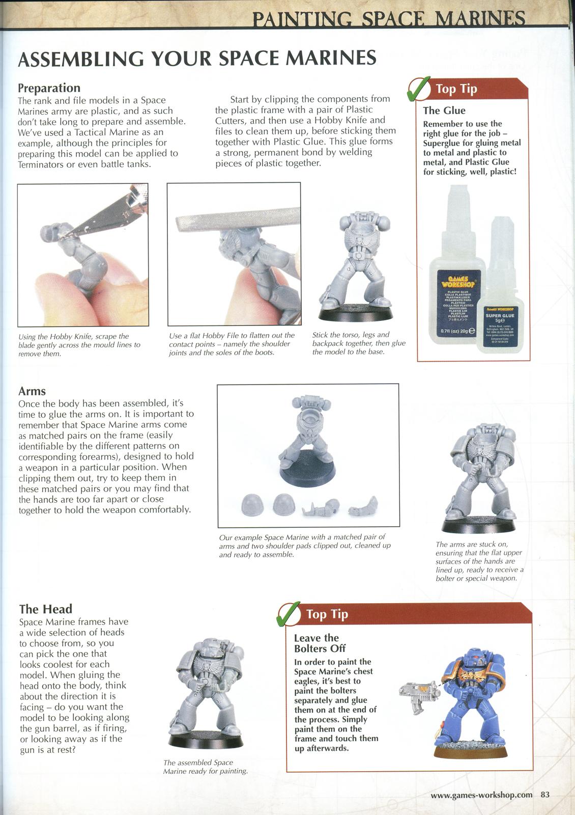 Warhammer Model Painting: How to paint Space Marine - Part 1