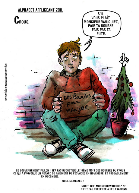 JL MAST: Alphabet Affligeant 2011: C pour CROUS.