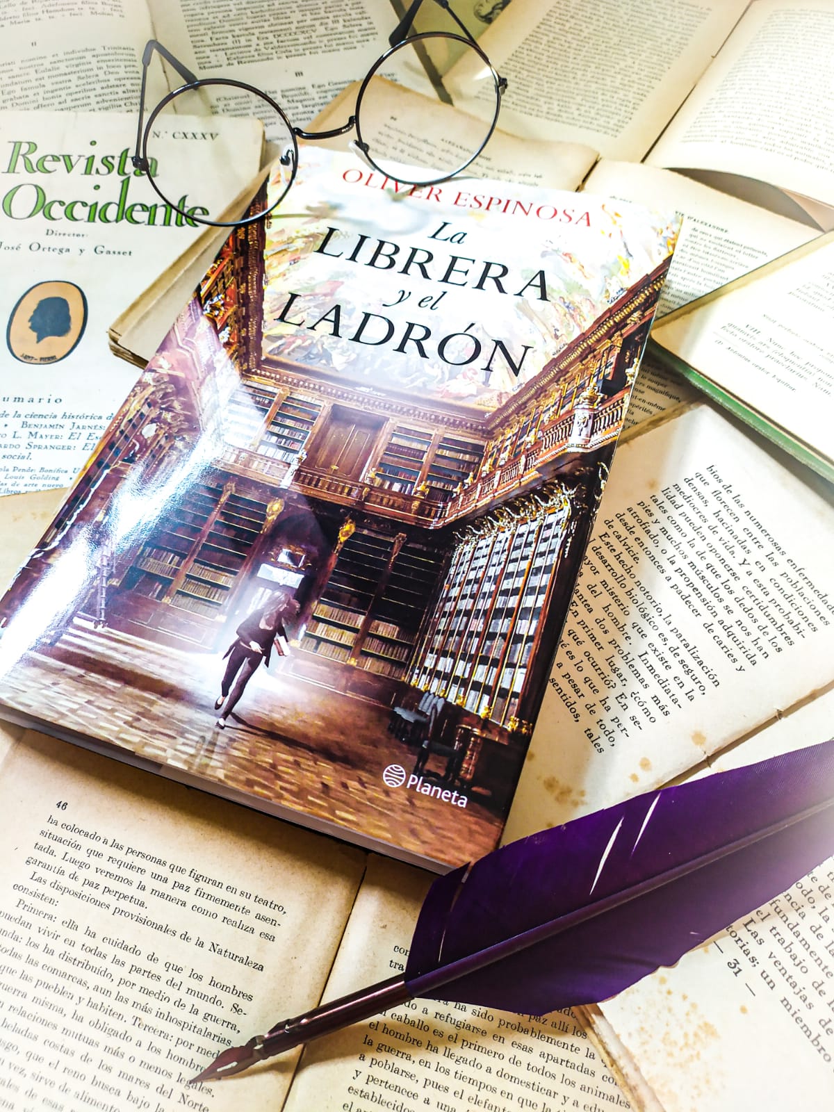 Reinos de mi imaginación: Reseña de "La librera y el ladrón", de Oliver Espinosa.