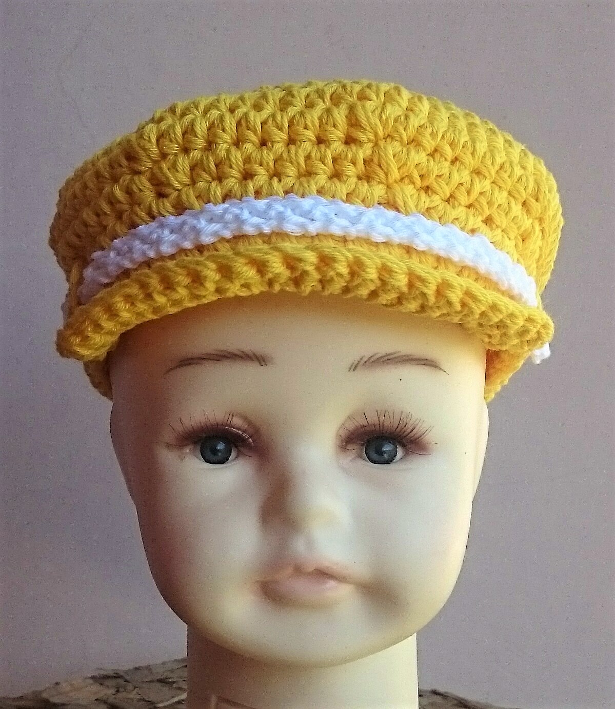 JANBRAZIL: Boné em crochê/crochet cap