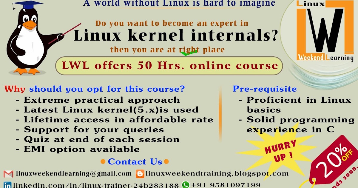 Linux Weekend Learning (LWL)