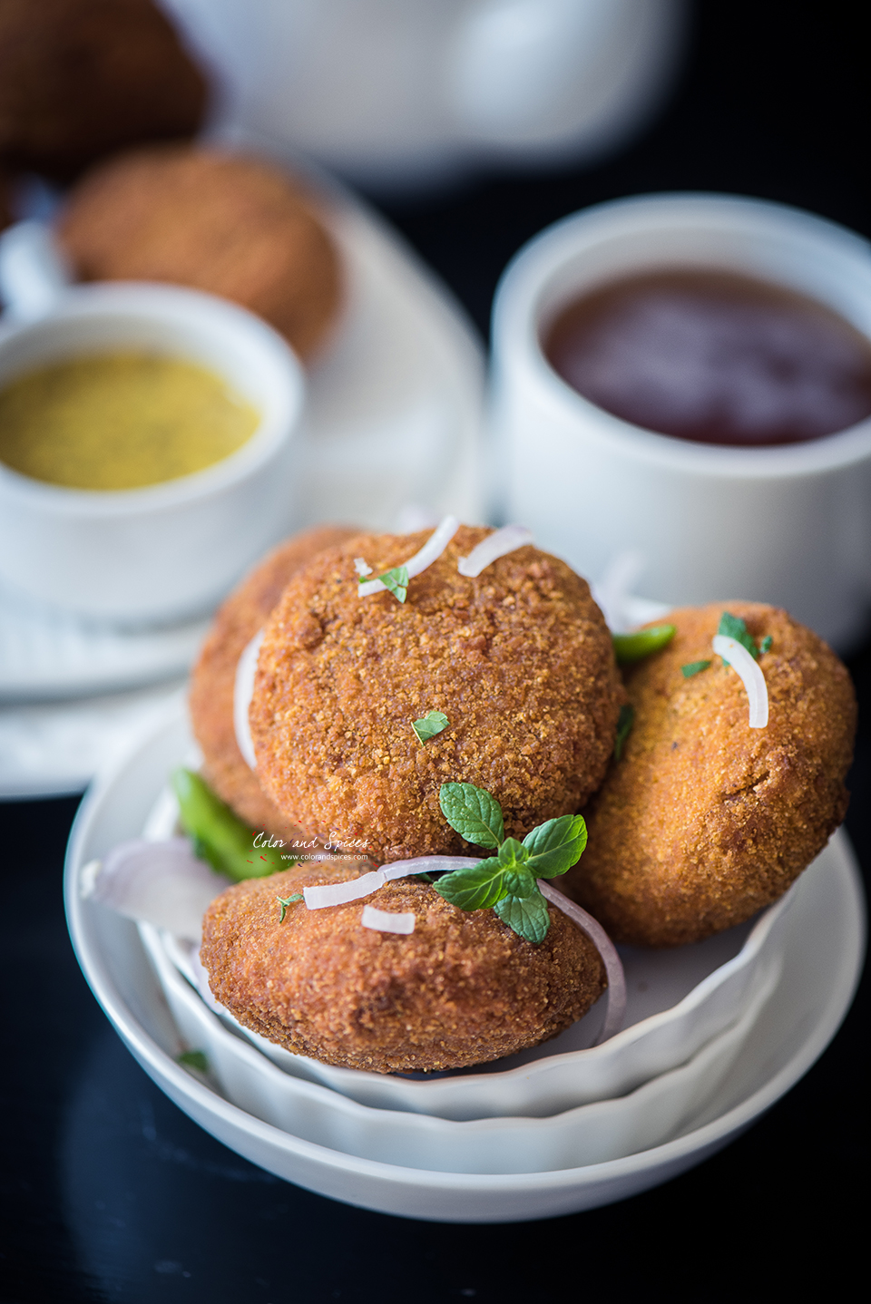 Color and Spices: Vegetable chop..