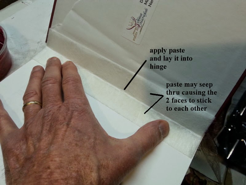 Shivvetee Vessels and Shards: Book repair - caution with Japanese paper