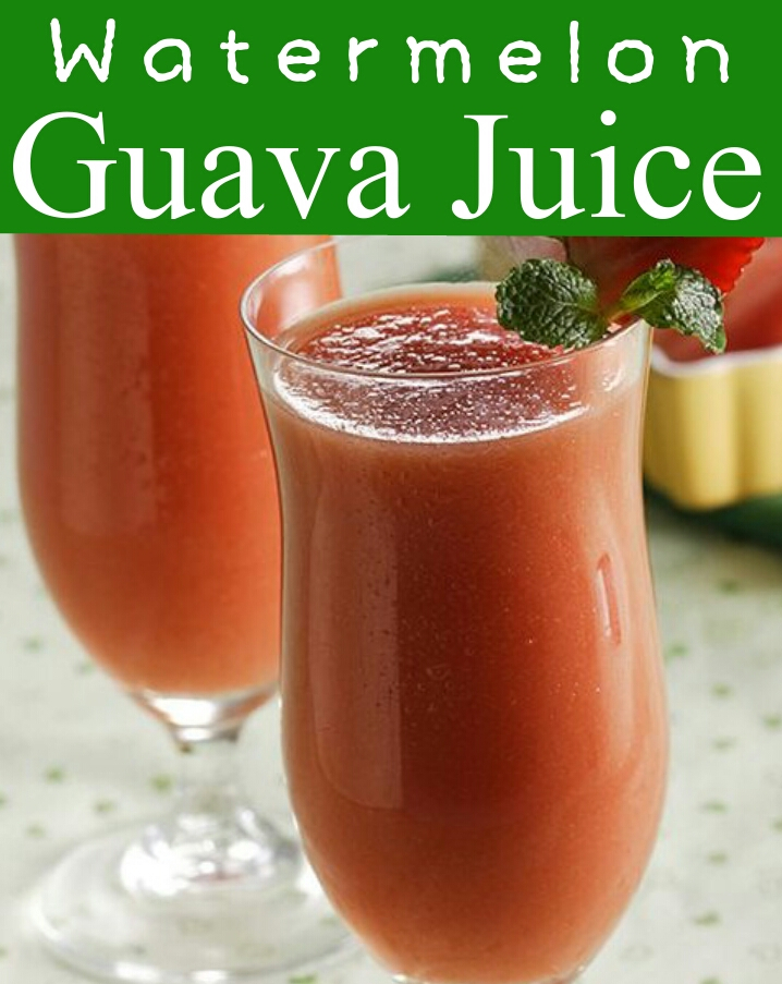 Watermelon Guava Juice - BEAN GIRRAS