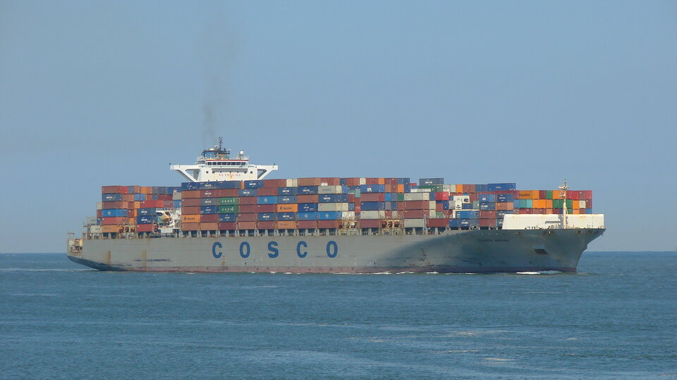 Scheepvaarthoek: Cosco Japan