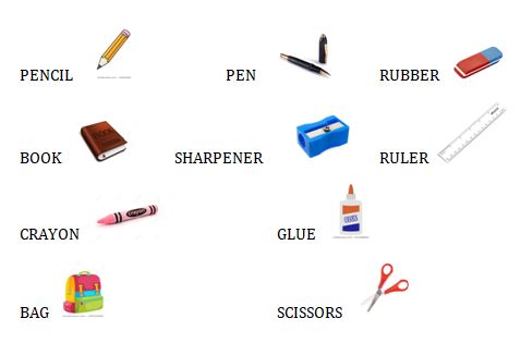 3ER GRADO - INGLÉS - AT SCHOOL