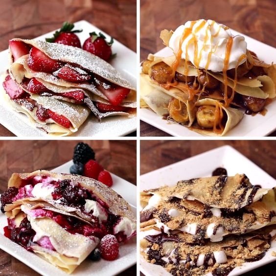 Here's How To Make Crepes Four Different Ways - Food Favorie