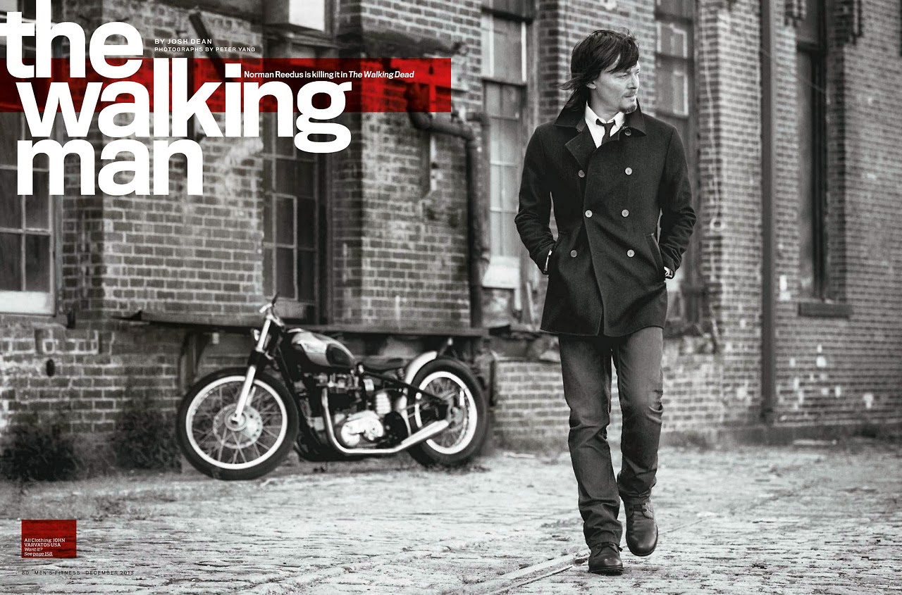 The Reedus: Norman Reedus on Men's Fitness USA (December 2013)