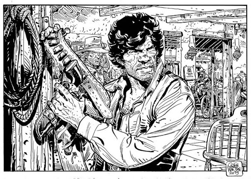 Blueberry, uma Lenda do Oeste: Exposição Colin Wilson na livraria ...