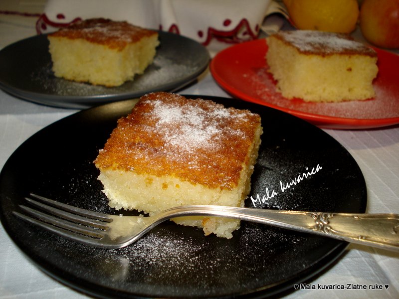 MALA KUVARICA - ZLATNE RUKE: Ravani - revani - ravanija s grizom