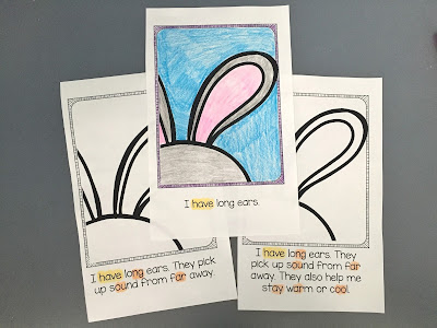 I Am a Rabbit Differentiated Readers Plus a FREEBIE | The Barefoot Teacher