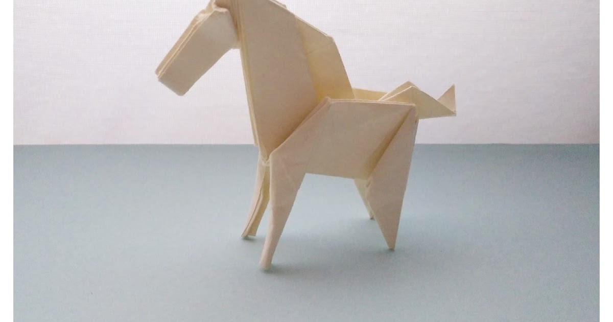 Origami: Caballo de Origami