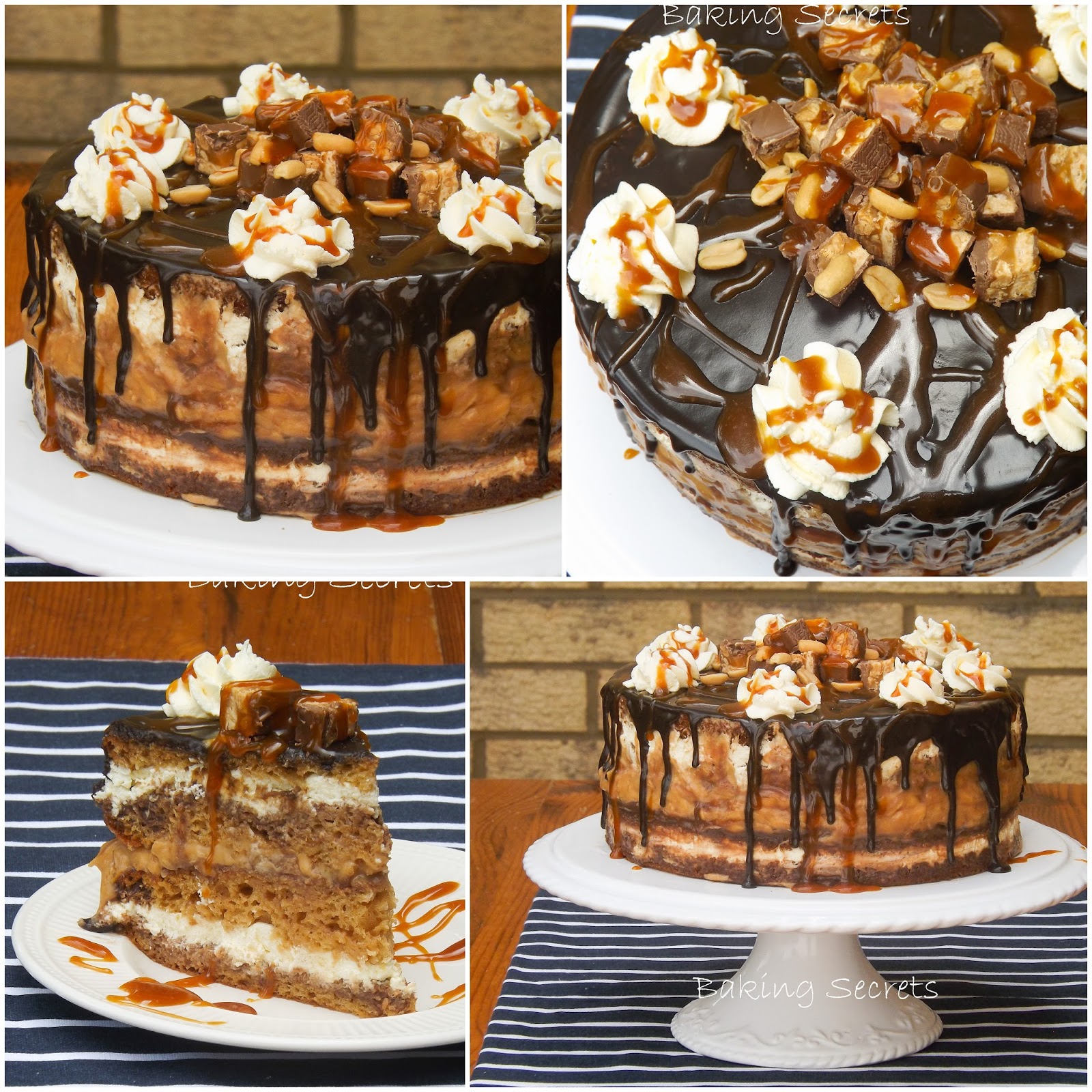 Baking Secrets: Tortas 'Snickers' / Snickers Layer Cake