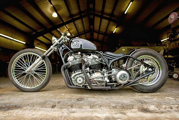 The Biker Blog: Norton Hardtail Chopper