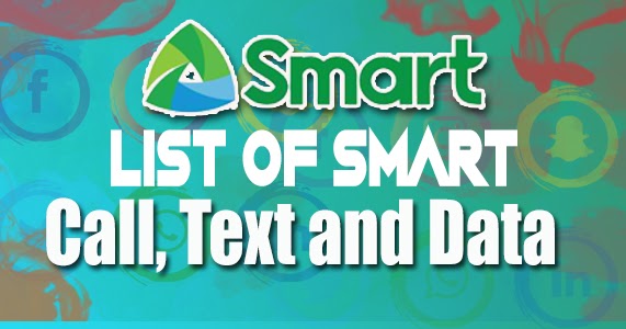 List of Smart Call & Text Promos 2020