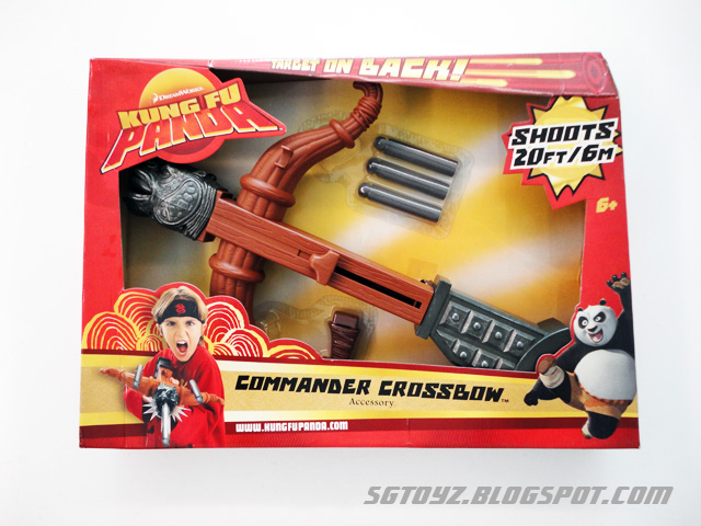 SG Toyz: Kung Fu Panda Commander Crossbow - Review!