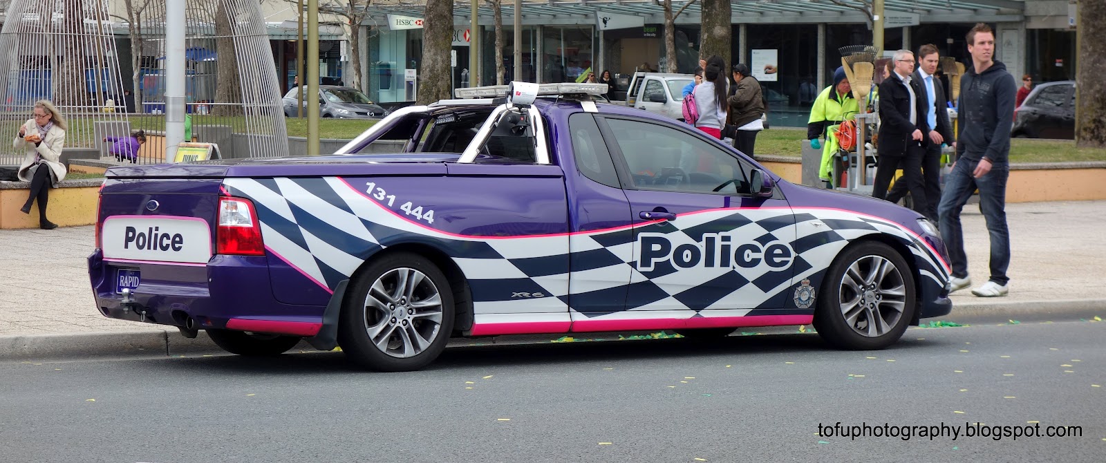 Tofu Photography: Police ute