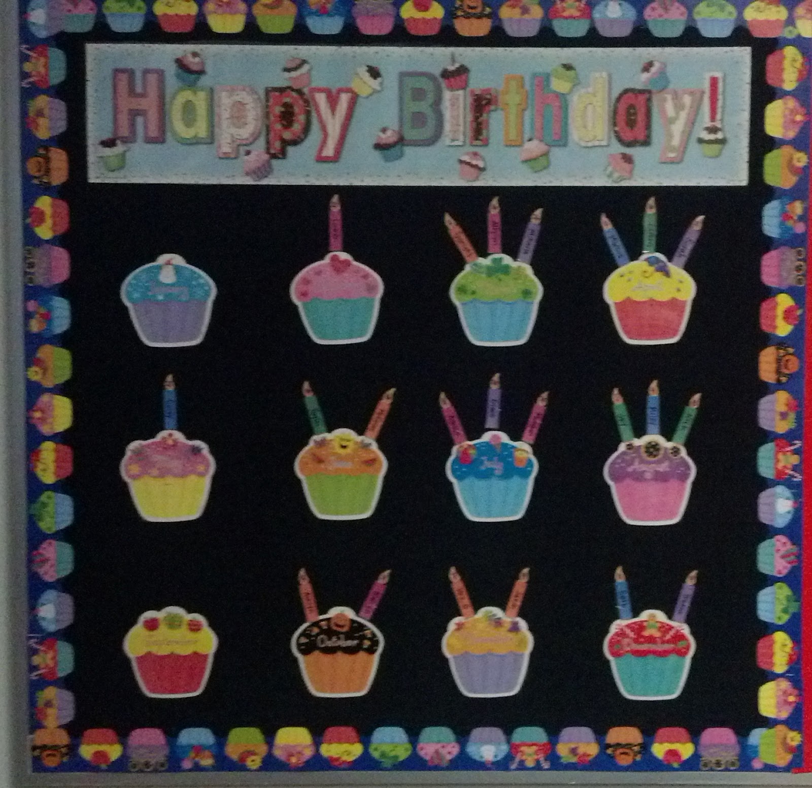 For the Love of First Grade: Birthday Display