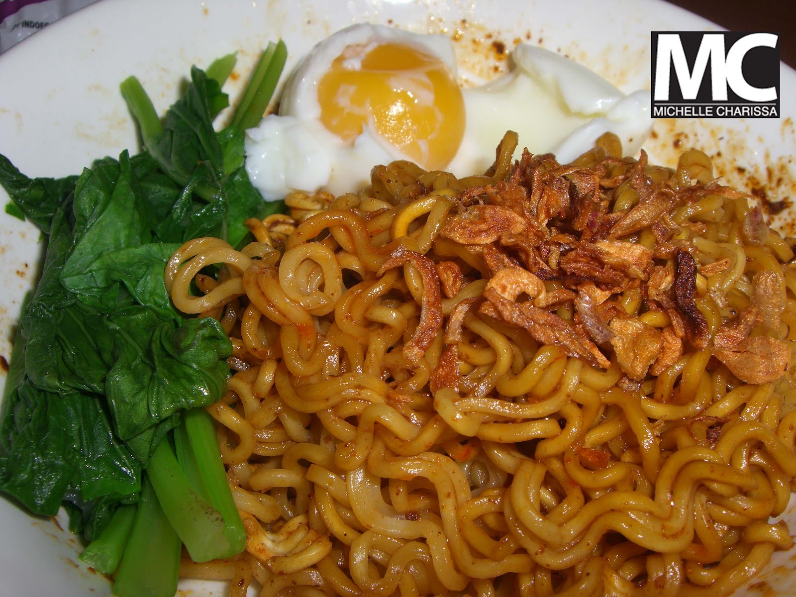The Michelle Factor: Breakfast : Indomie - Mie Goreng Rendang + Egg ...