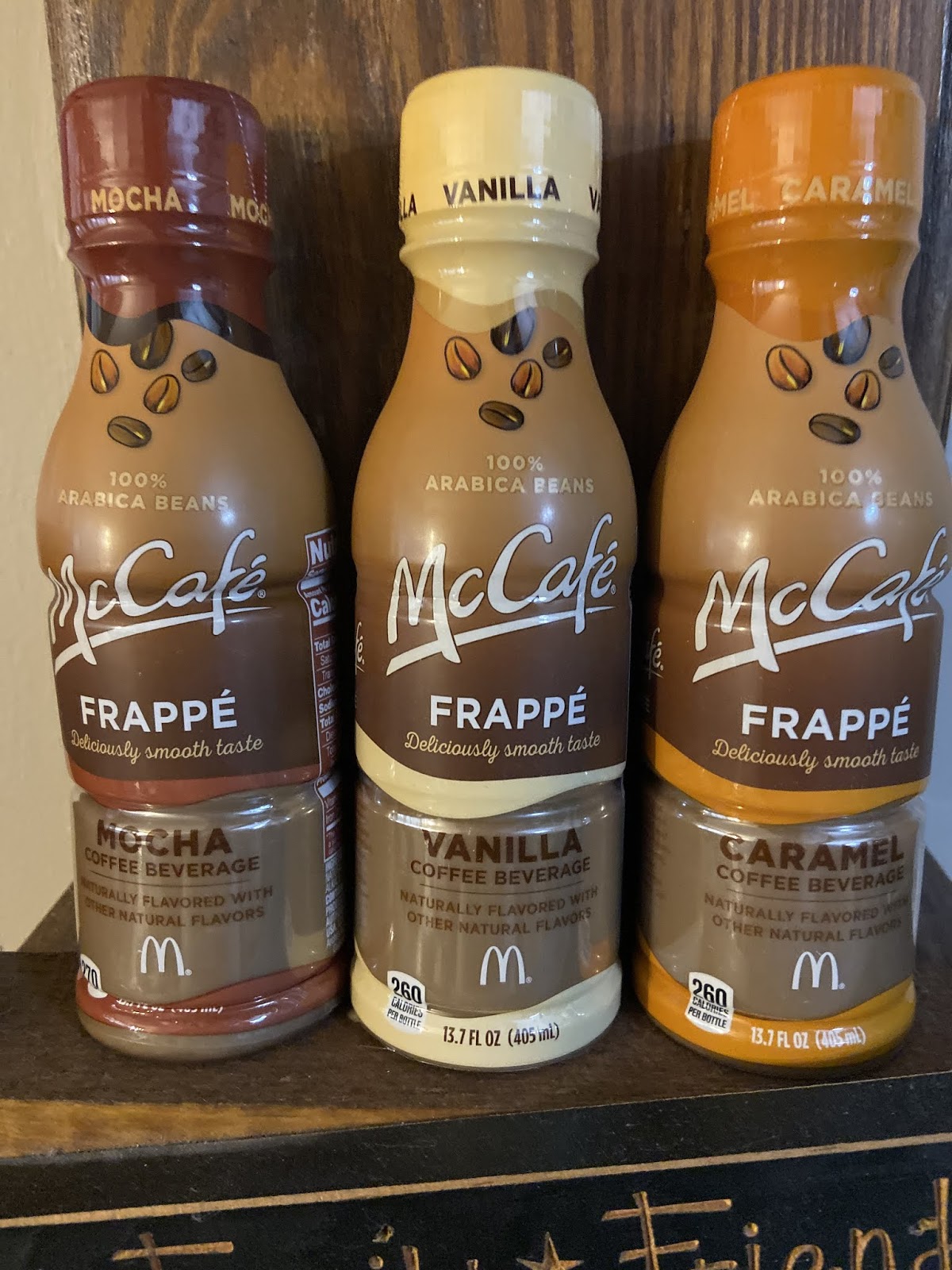 New! McCafe Frappe' Beverages are Perfect for On the Go