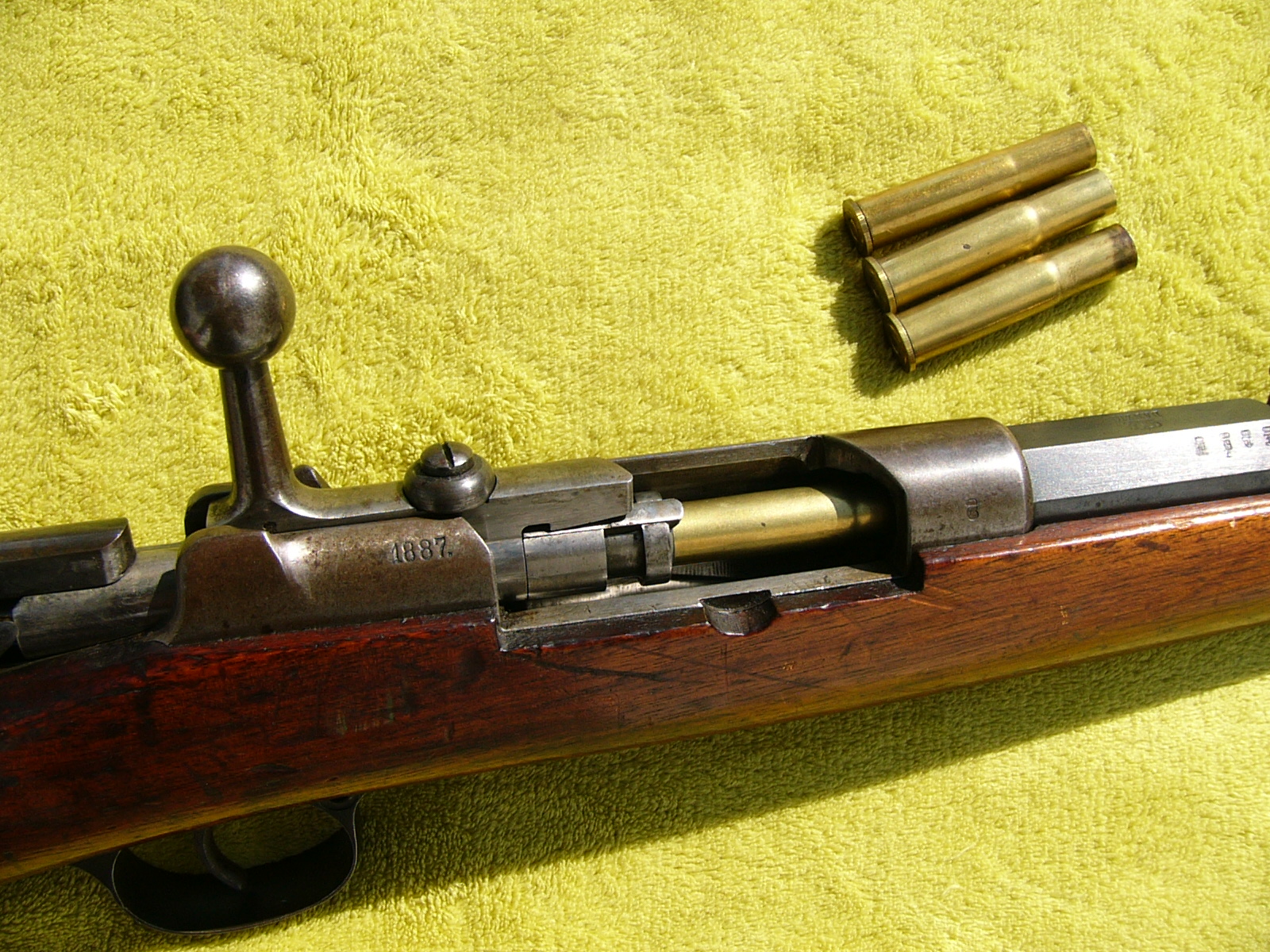 Sbírka historických zbraní: Mauser M1871/84 Carbine ...
