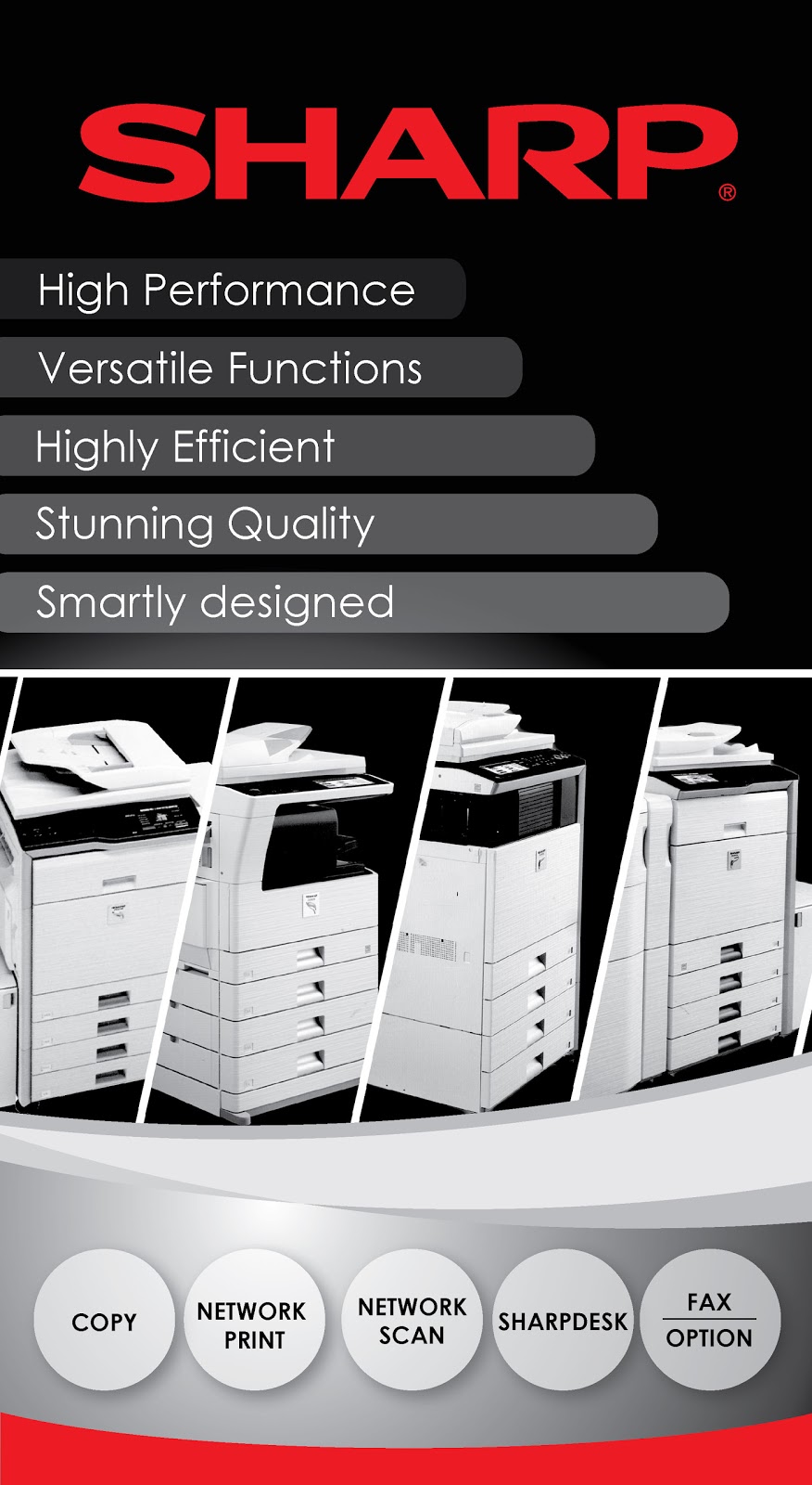 allyartist: Banner : SHARP (copier machines)