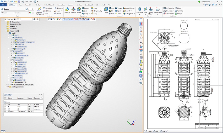 Teknologi Manufaktur: T-FLEX CAD