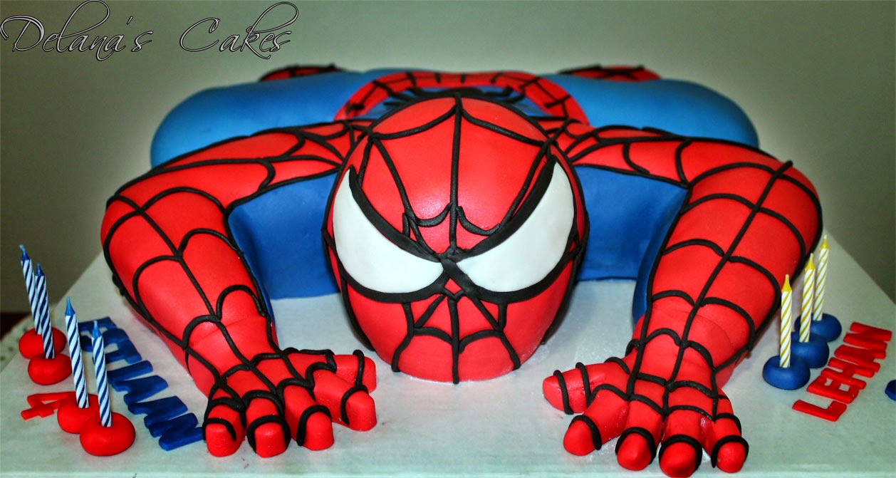 Delana's Cakes: 3D Spiderman Cake