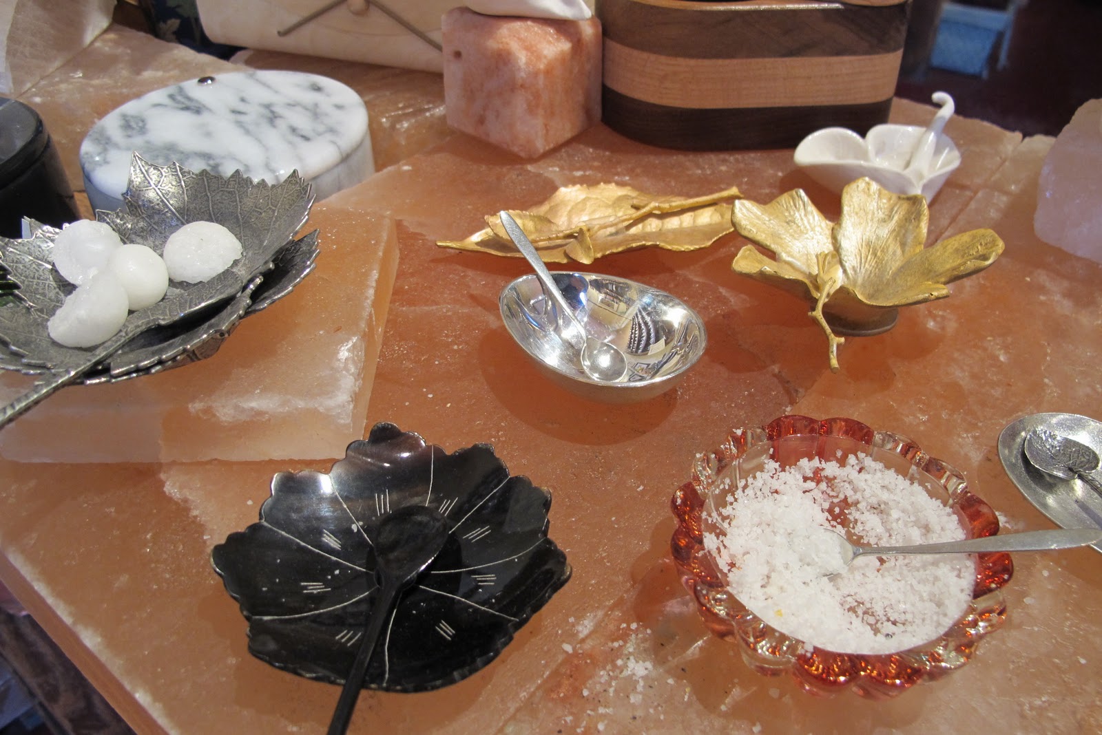 Finishing & Sea Salts at The Meadow - Salt Tasting - Munchie Musings