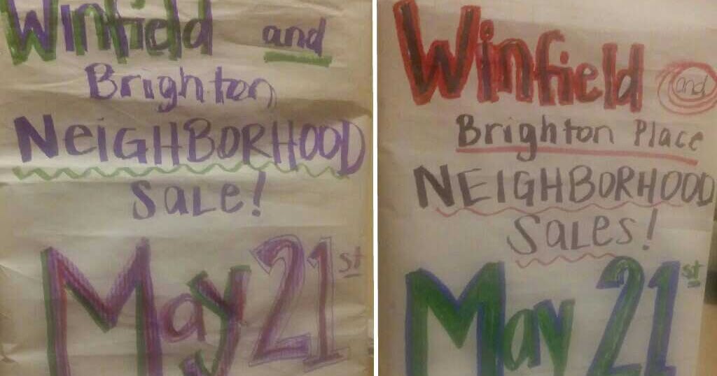 B+C+B+C+B+C: I made pretty signs!