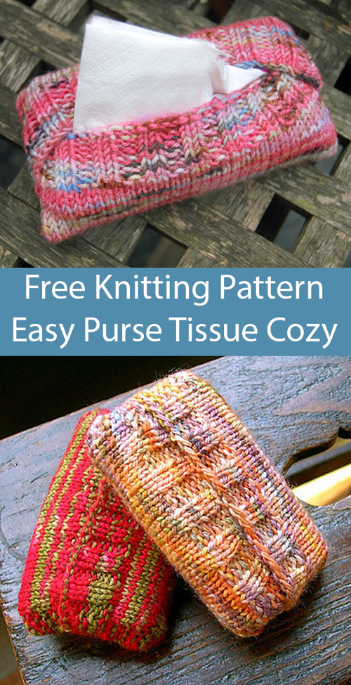 Amazing Knitting: Sweaters for Purse Size Tissue Packets - Free ...