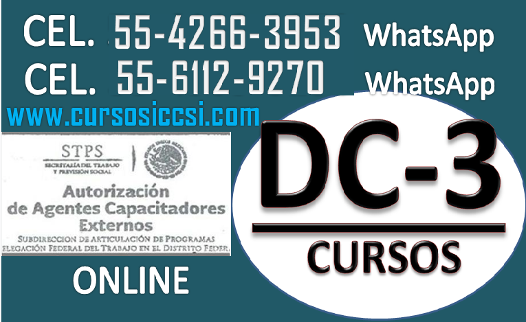 CURSOS DC 3 STPS PRÁCTICOS A DOMICILIO CDMX Y ESTADO DE MÉXICO CURSOS ...