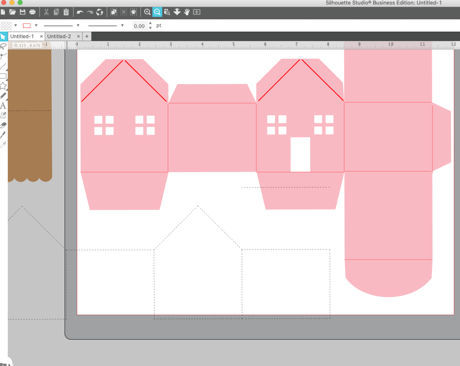 How to Change a Perforated Line to a Score Line in Silhouette Studio ...